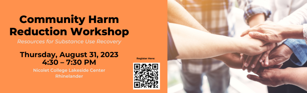 Community Harm Reduction Workshop – Oneida County Public Health Department